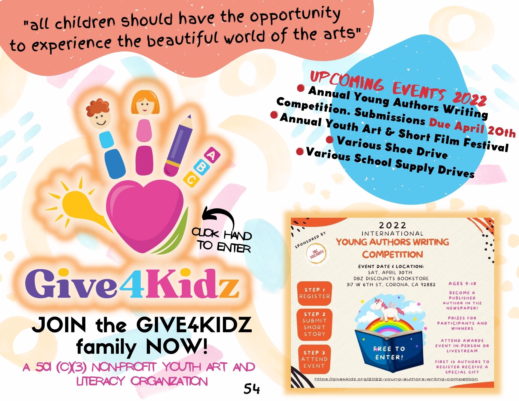 Landing Page - NFT Kids Mag